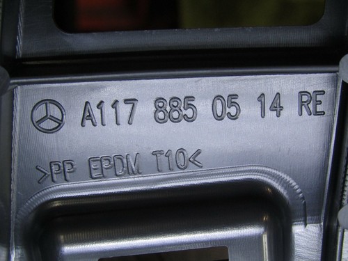 MERCEDES CLA C117 AMG REAR BUMPER BRACKET RIGHT SIDE P/N: A1178850514 ...