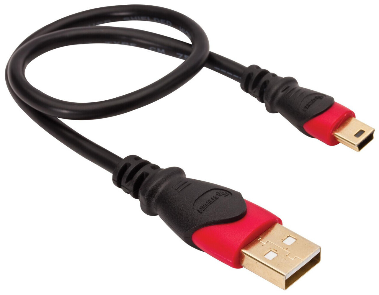 Steren 1-ft. Elite Line Heavy-Duty USB A-Male to Mini-USB Cable | eBay