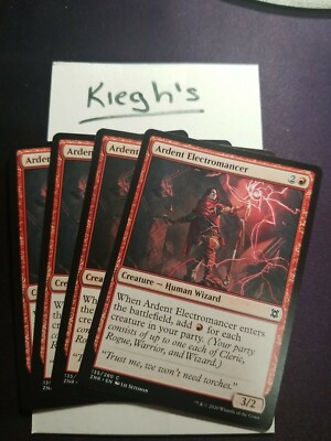 Mtg Ardent Electromancer x4 *IN HAND* | eBay