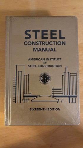 AISC Steel Construction Manual, 16th Edition | eBay