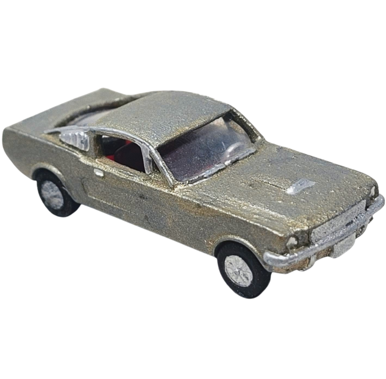 DJH Finished Model 1965 Ford Mustang Fastback Shelby GT-350 Silver 1/87 ...