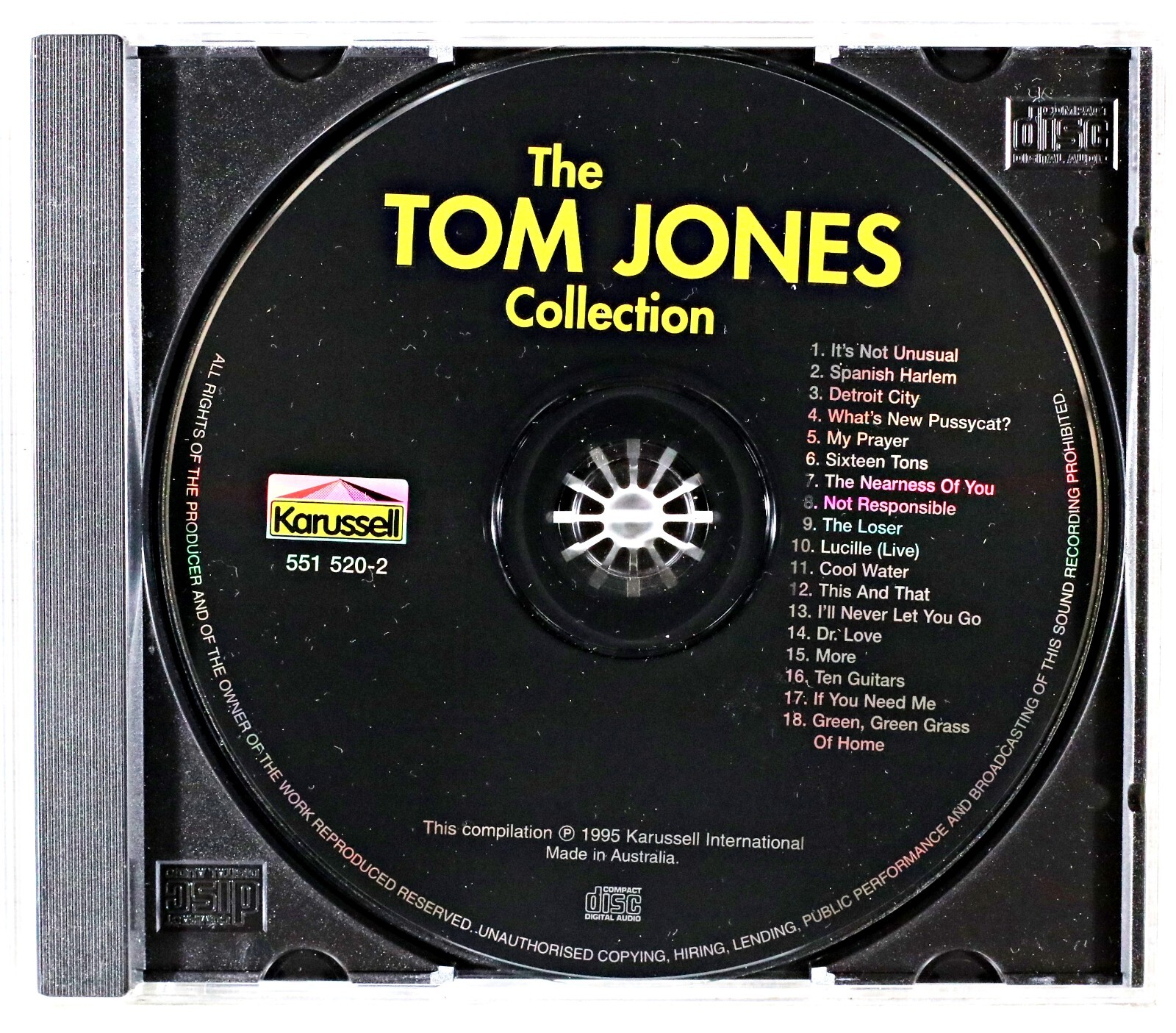 Tom Jones – The Collection - CD PreOwned | eBay Australia