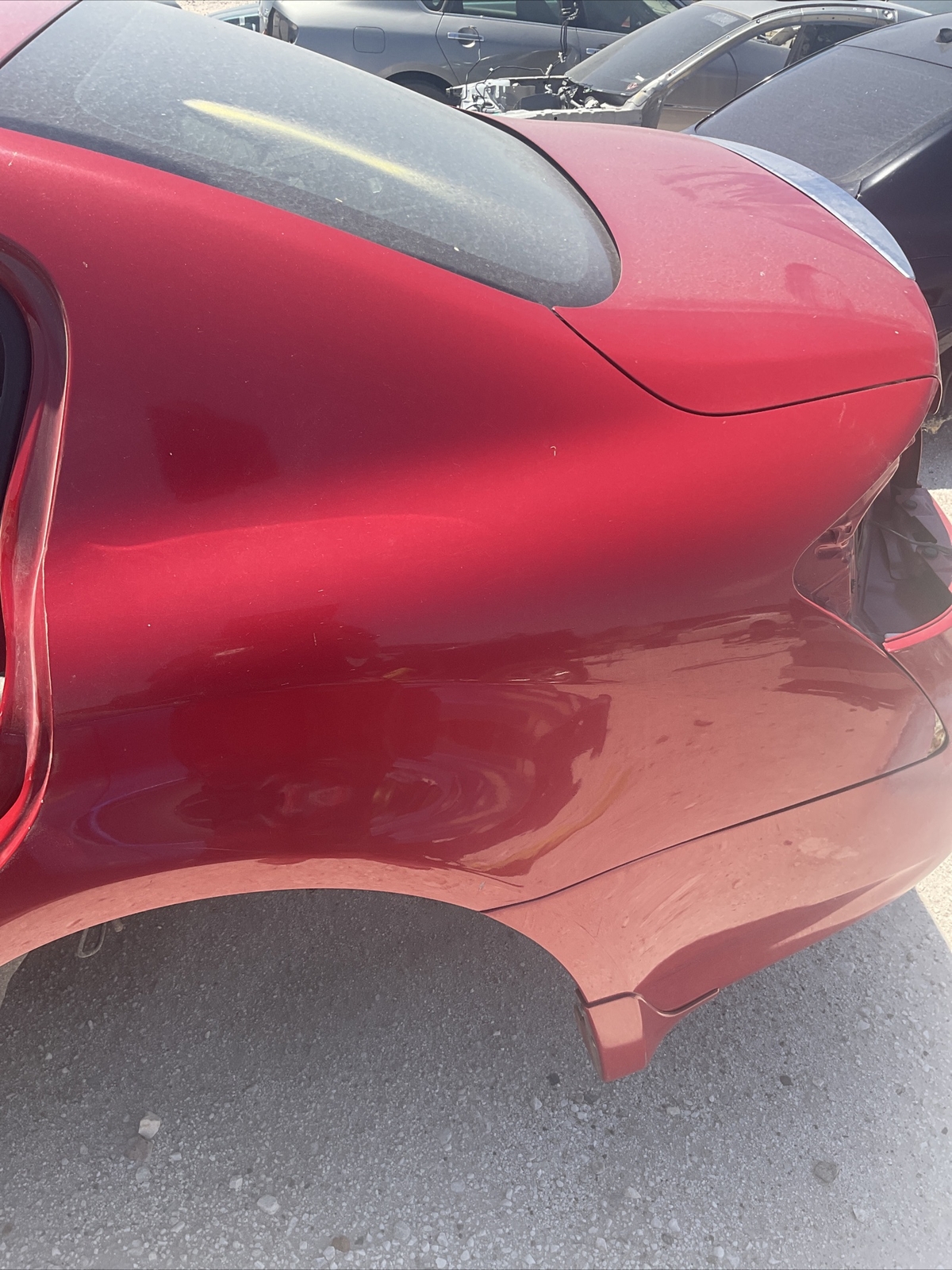 07-15 Infiniti G35 G37 Sedan Rear Left Fender Quarter Panel Assy G8101 ...