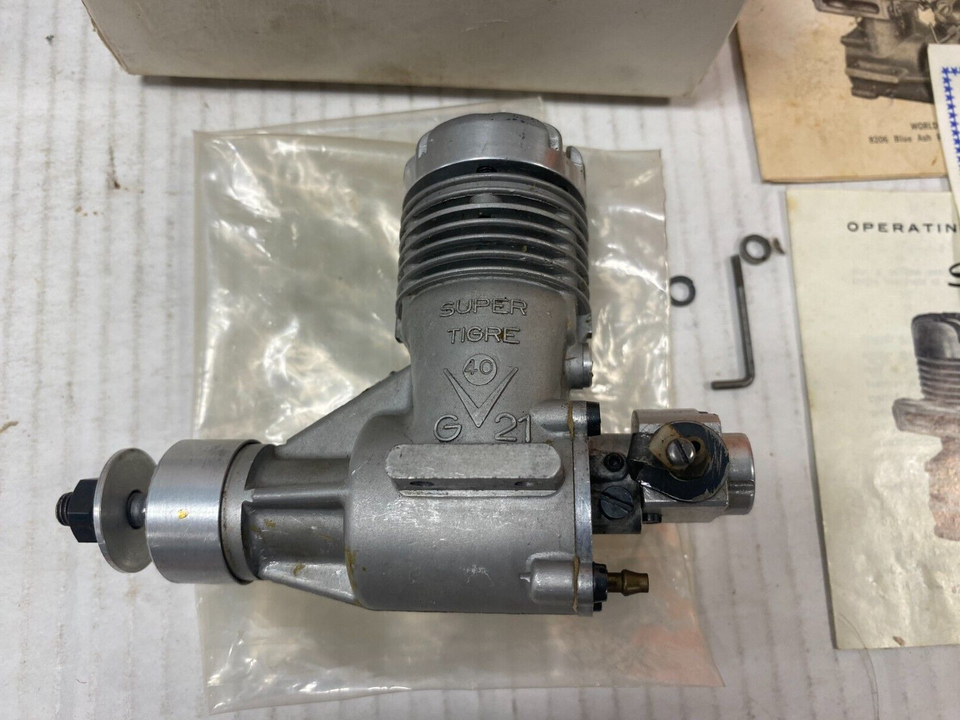 Super Tigre G21/40 Ring RC Engine Made In Italy | eBay