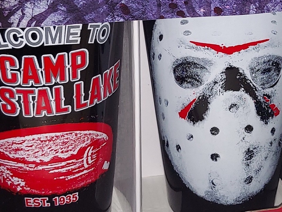 FRIDAY THE 13th horror beer pint glass Jason Voorhees Horror New NIB | eBay