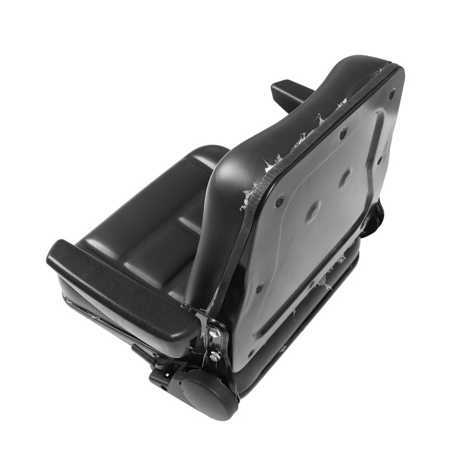 Adjustable Backrest Lawn Mower Tractor Forklift Excavator Seat with ...
