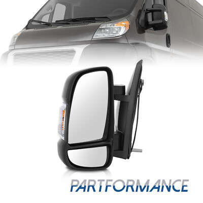 For 2014-2021 RAM Promaster 1500 2500 3500 Driver Left Manual Mirror W ...