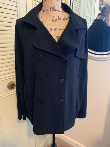CLASSIC BLANQUE WOMEN'S BLACK JACKET SIZE LARGE | eBay