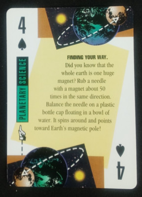 Bill Nye The Science Guy! Life Planetary Science Playing Card 4 Spades ...