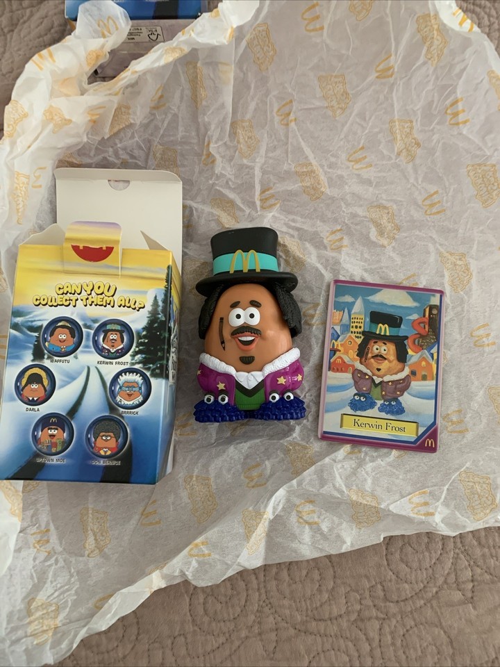 NIB McDonalds McNugget Buddies KERWIN FROST Nugget Adult Happy Meal Toy ...