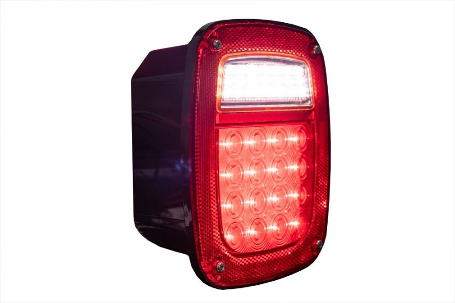 Maxxima M42220 Box Stop/Turn/Tail Lamp LED 3 Post / Stud Tail Light ...