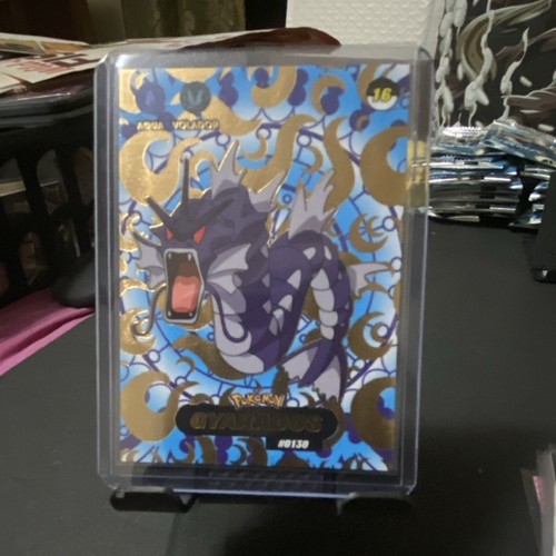 Pokémon Crystal Card Collection Gyarados #0130 Pikachu Holo 2024 ...