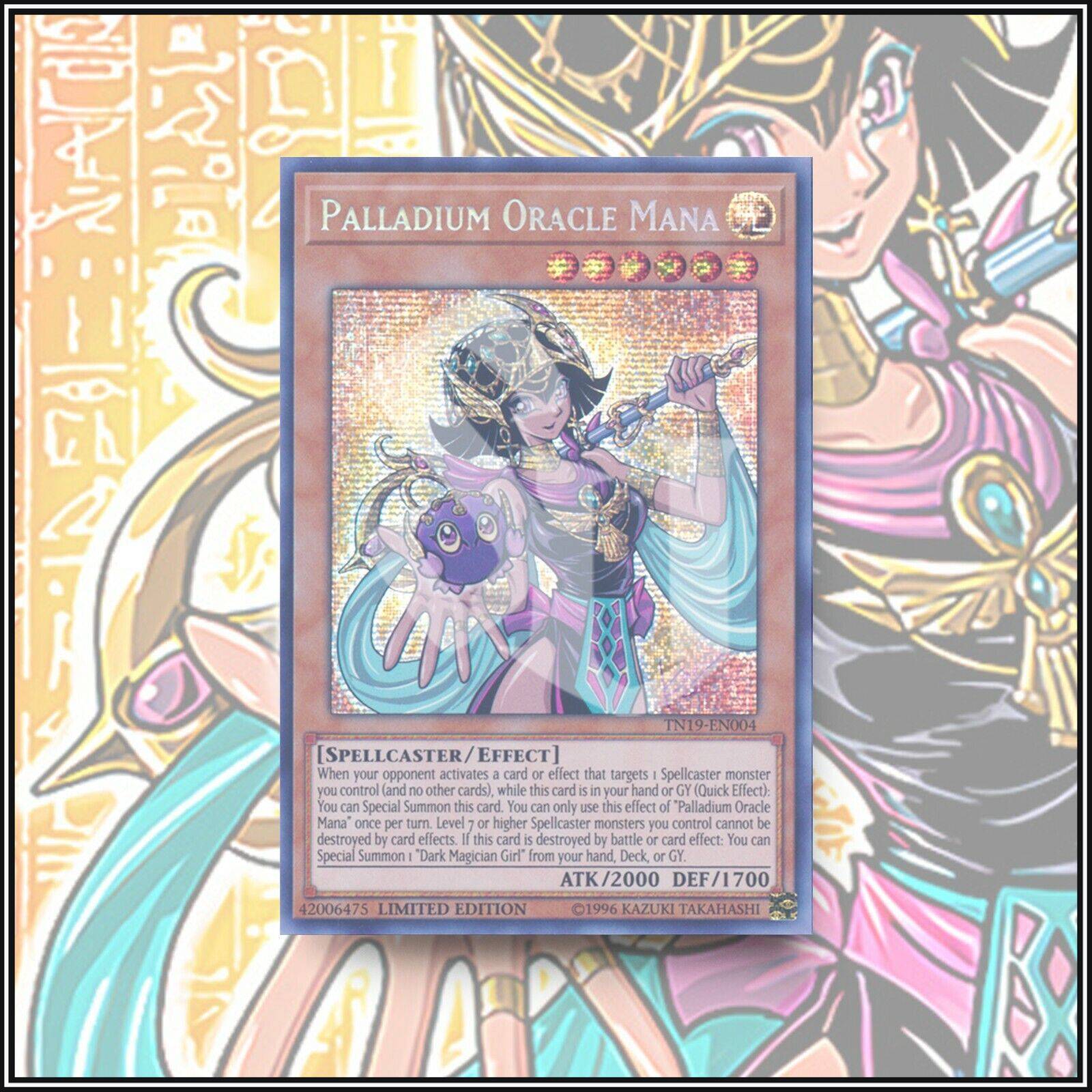 YuGiOh PALLADIUM ORACLE MANA DMG | YUGI'S DECK ️ SECRET RARE ️ 1ST ...
