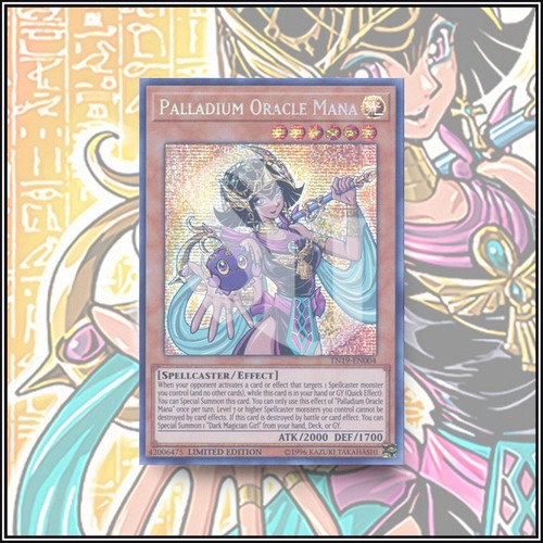 YuGiOh PALLADIUM ORACLE MANA DMG | YUGI'S DECK ️ SECRET RARE ️ 1ST ...