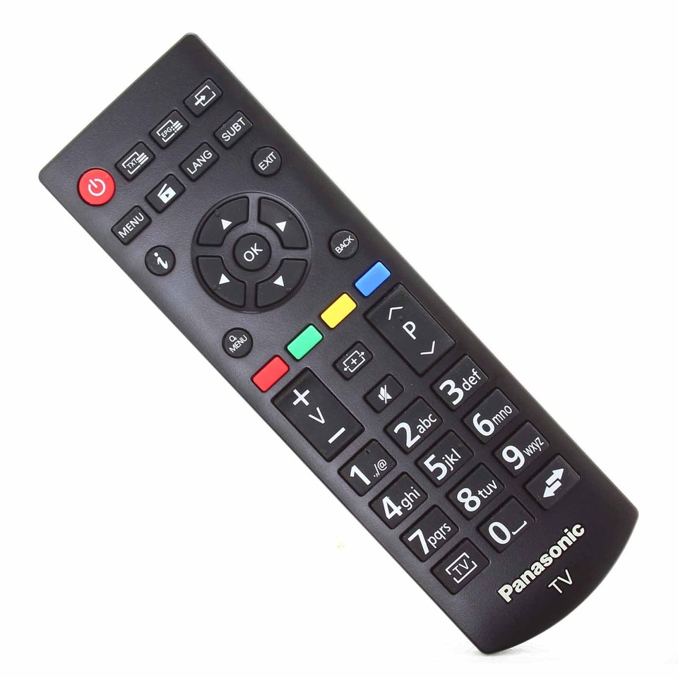 Genuine Panasonic Remote Control For TX24E302B TX-24E302B 24" LED HD ...
