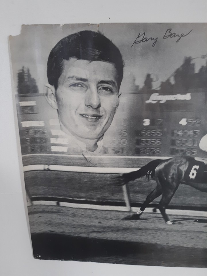 LONGACRES RACETRACK Gary Baze Vintage 22 x 17 Promotional Poster - Pre ...