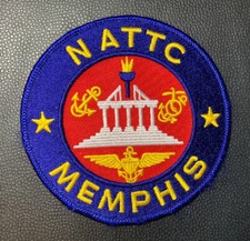 NATTC Millington US Navy Patch USS Marines Naval Air Technical Training ...