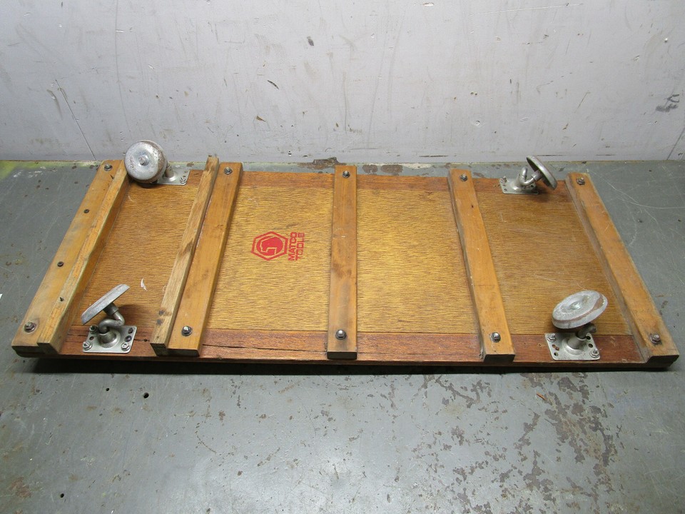 Vintage Wooden Matco Tools C333 Laydown Creeper w/Steel Wheels ...