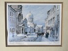 Vintage BONSECOURS MARKET Inge Claussen Signed Litho Canadian Art Card ...