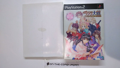 PS2 Sakura Wars Taisen Atsuki Chishio ni Limited SEGA Direct Pocket ...