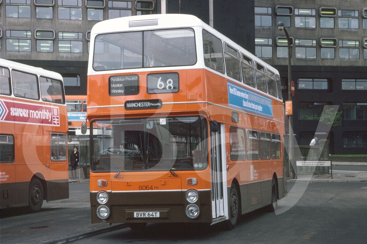 Bus Photo - Greater Manchester PTE 8064 FK BVR64T Leyland Fleetline on ...