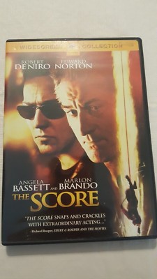 The Score (DVD, 2001) Robert De Niro, Edward Norton, Marlon Brando ...