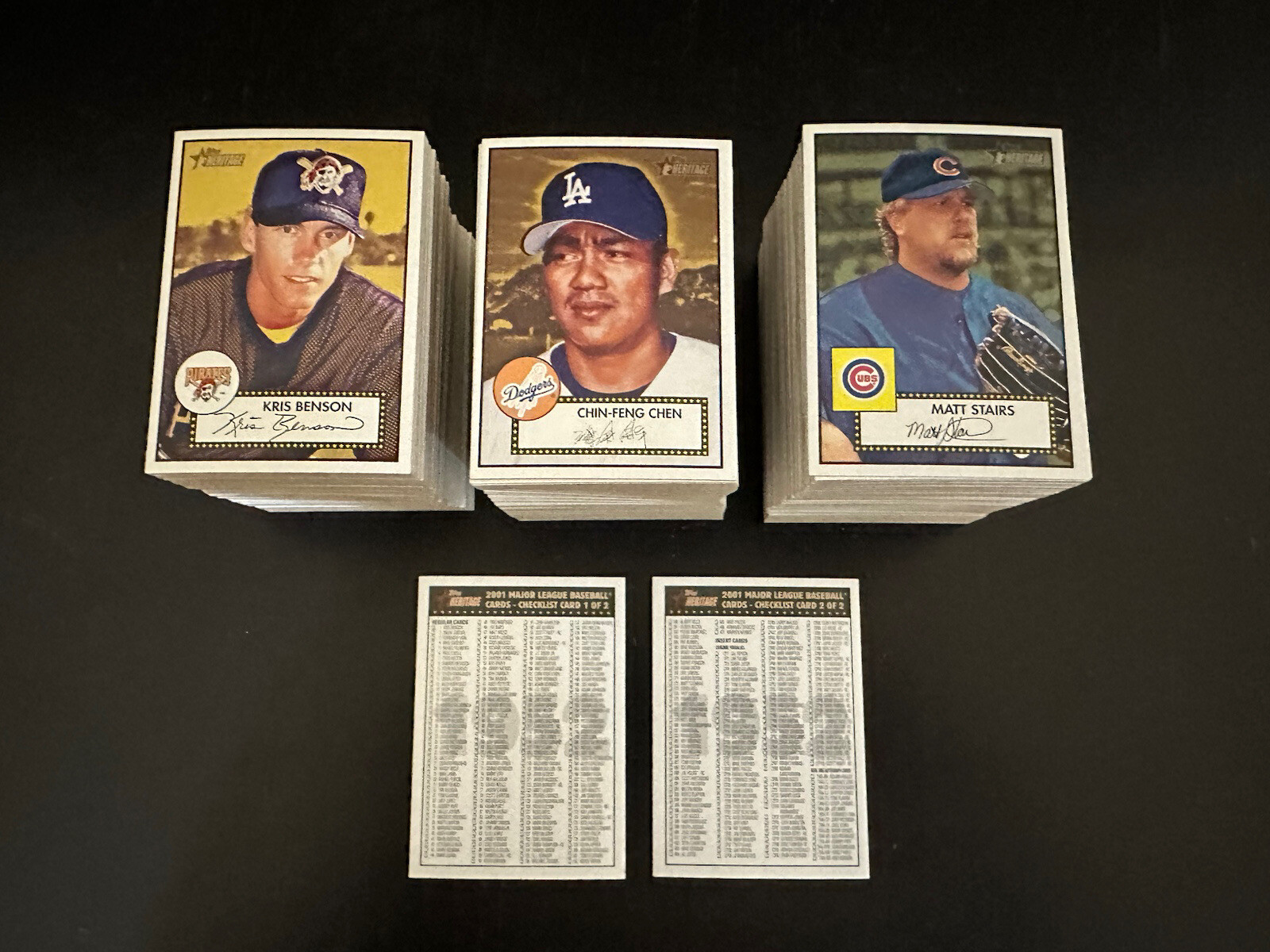Clubhouse Collection Card Set For 2022 Topps Heritage Baseball - 250 ...