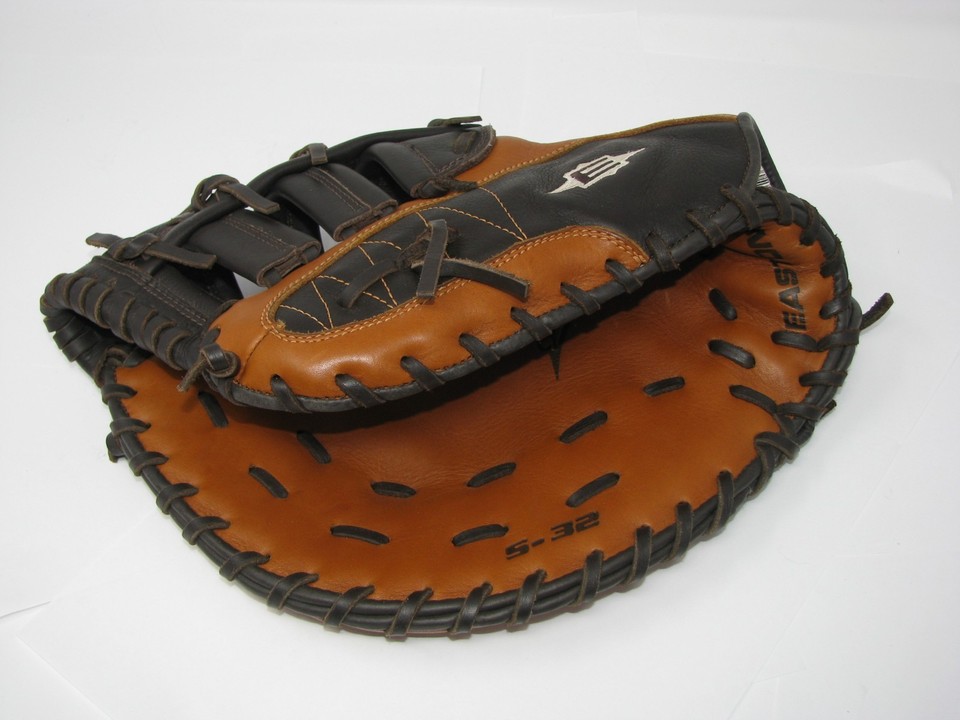 Easton "Stealth Ideal Fit" S-32 Leather Baseball Glove First Base LHT ...