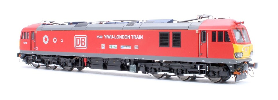 ACCURASCALE OO GAUGE ACC2203-92015 DB CARGO RED CLASS 92 YIWU-LONDON ...