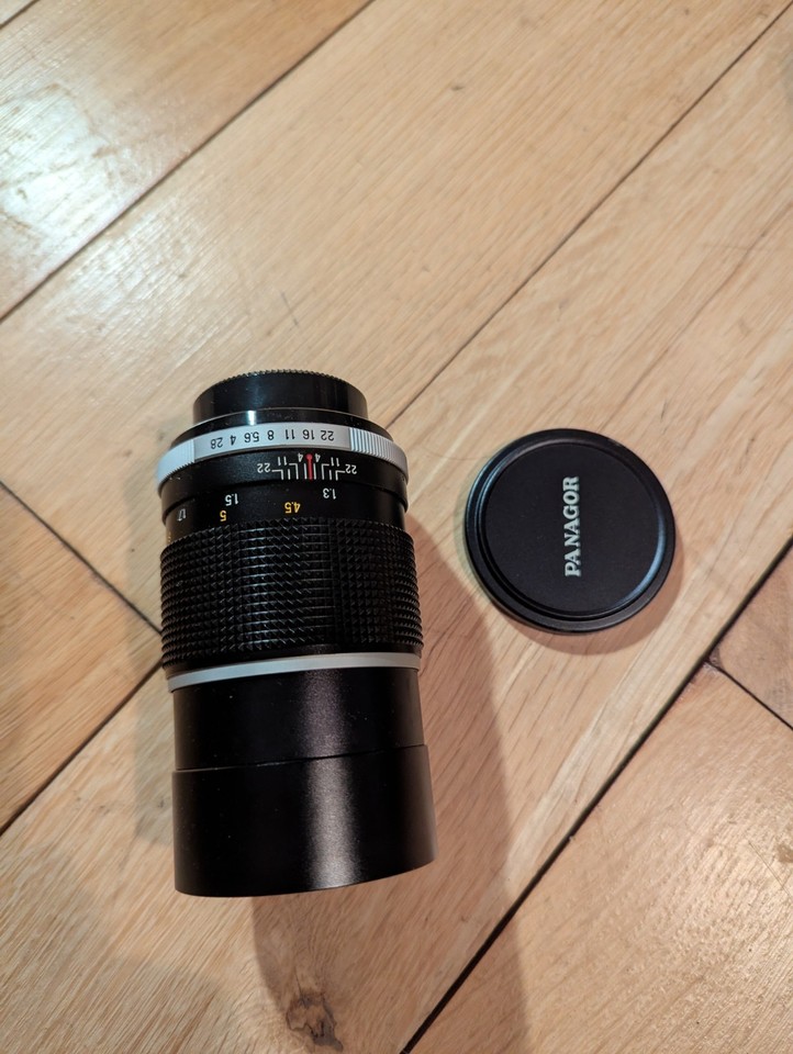 Paragon Auto Tele f = 135mm 1:2.8 No. 492752 55 Vintage Camera Len With ...