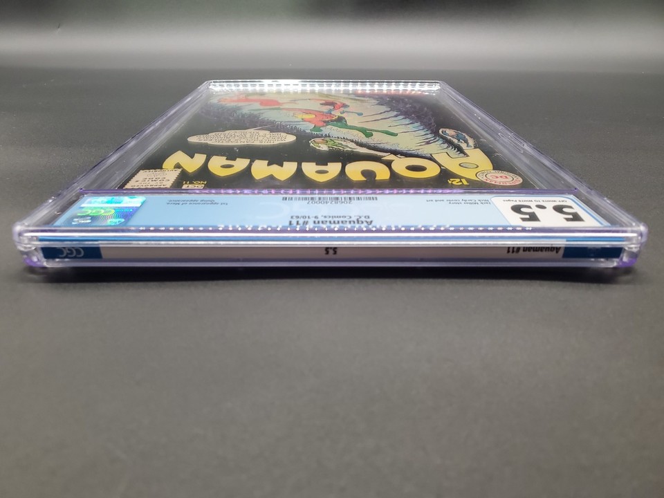 DC Comics Aquaman #11 CGC 5.5 1963 1st appearance Mera; Quisp App Rare ...