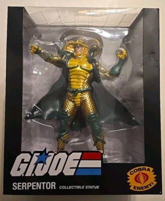 NEW! NIB G. I. Joe Serpentor Collectible Statue PCS Hasbro Factory ...