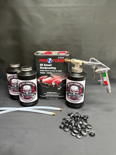 Pro Form Oil Based Undercoating Gal, Pro Gun, 2 Wands, 3 Qt Bottles ...