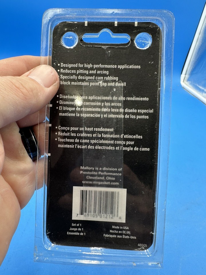 Mallory Ignition 25042 Distributor Points, Mallory, YL, 23, 25 Series ...