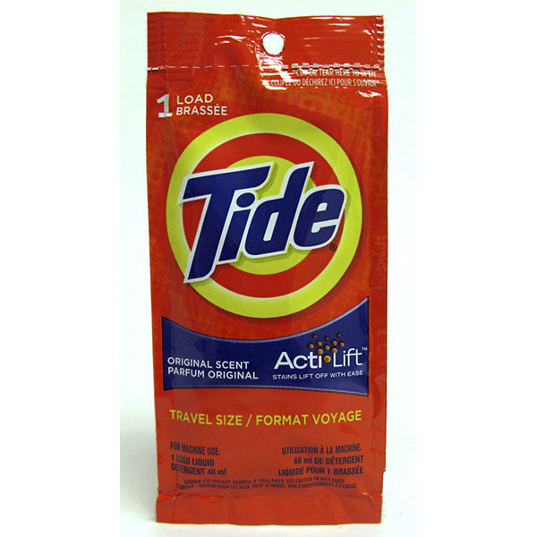 3pk Tide Travel Size Laundry Detergent Original Scent "Acti Lift" *Free ...