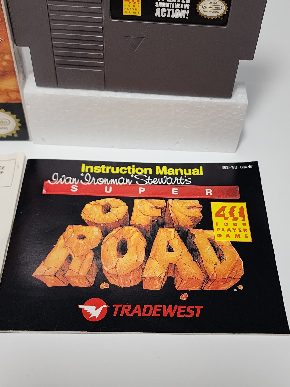 Super Off Road NES (Nintendo) CIB Complete in Box Authentic Game Tested ...