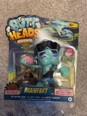 Butt Heads Toys Brainfart Loud & Proud With Trading Card Farting ...