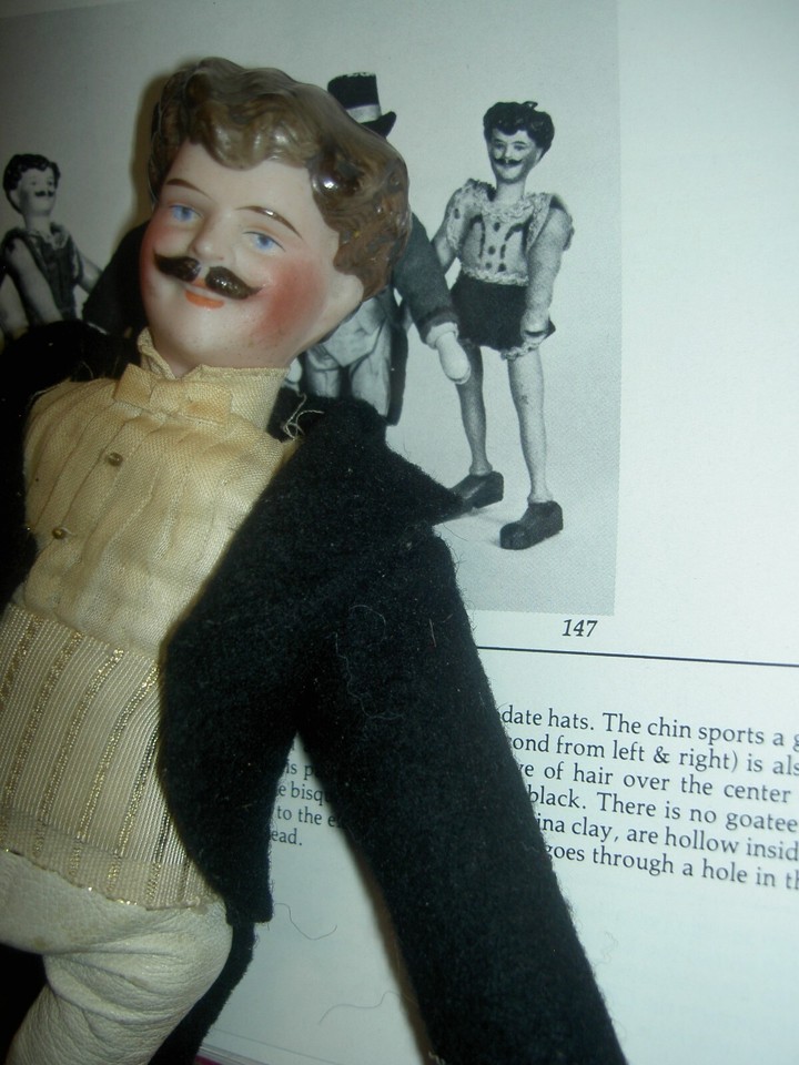 Antique Schoenhut HUMPTY DUMPTY Ringmaster jointed circus figure toy ...