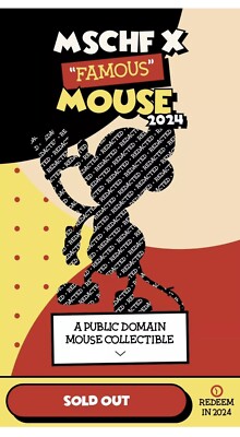 Mschf x Famous Mouse -Disney Collectible Limited- In Hand- MSCHF 53 ...