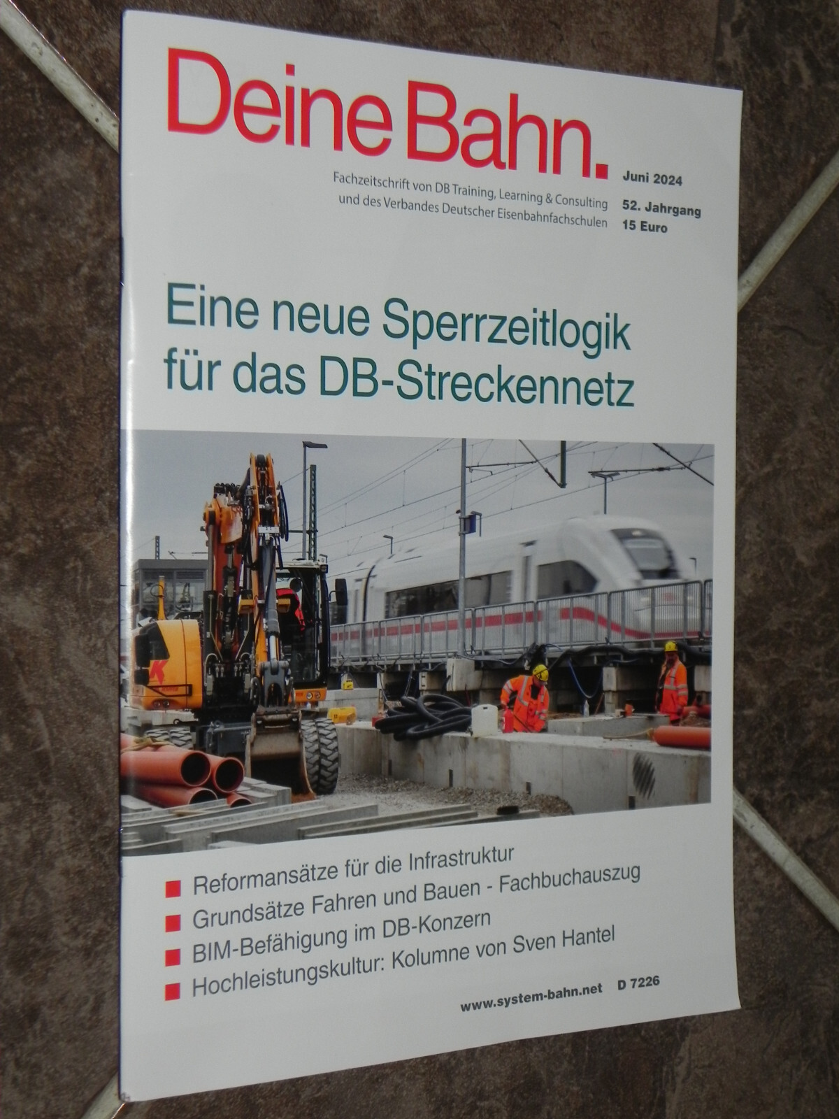 Zeitschrift "Deine Bahn" Juni 2024 | eBay UK