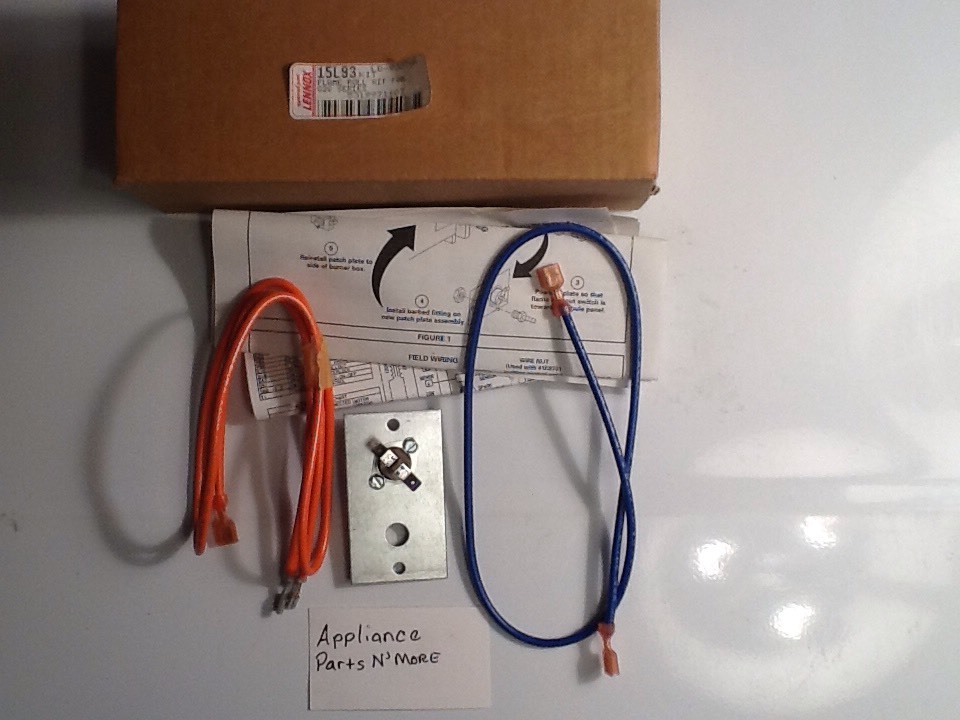 LENNOX 15L93 KIT FLAME ROLL-OUT SWITCH KIT # LB-93376A (15L93) FOR G26 ...