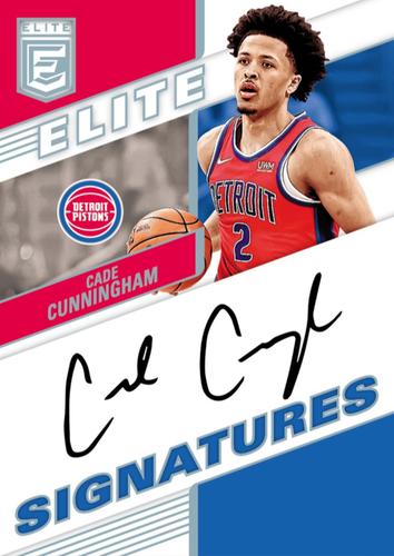 2022-23 Donruss Elite Cade Cunningham Elite Signatures Auto(Panini ...