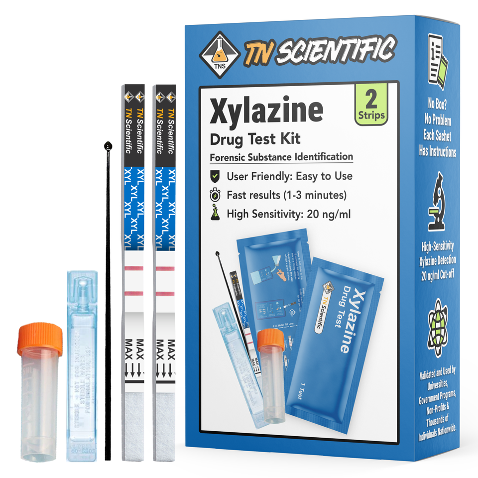 TN Scientific (XYL) Drug Test Strip Kit Choose 2, 5, 10, 25 Pack ...