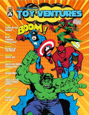 Toy-Ventures Magazine # 9 : Mego Comic Action Heroes, Remco, Marx ect ...