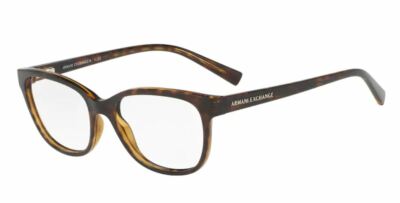 ARMANI EXCHANGE AX3037 8037 Havana Cat Eye Women's 53 mm Eyeglasses | eBay