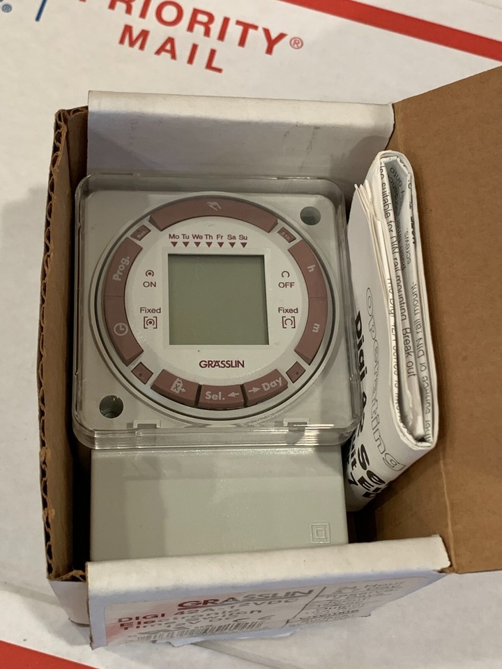Grasslin Controls Corp Electronic Time Switch Digi 42a-12VDC | eBay