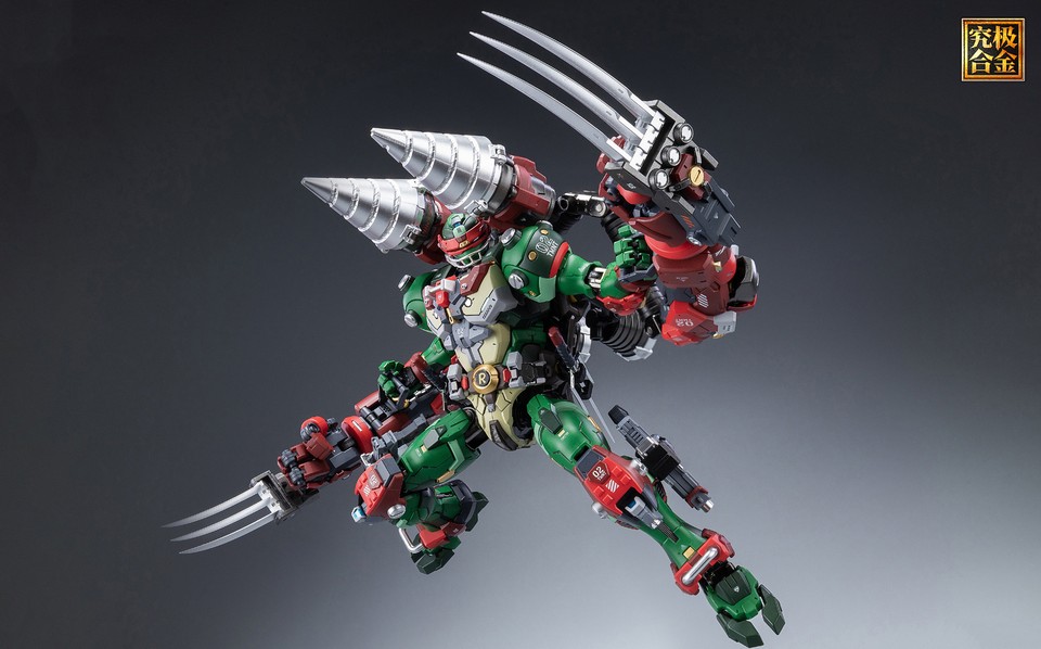 In Stock New HeatBoys HB0013 Robot Mecha Raphael Metal Build Action ...