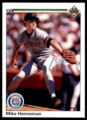 1990 Upper Deck Mike Henneman Baseball Cards #537 | eBay