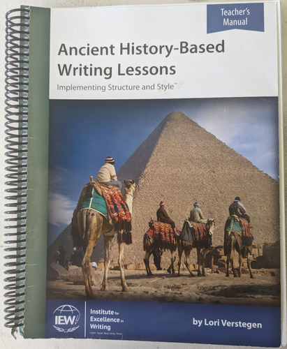 IEW Ancient History-Based Writing Lesson Teacher Manual + resource ...