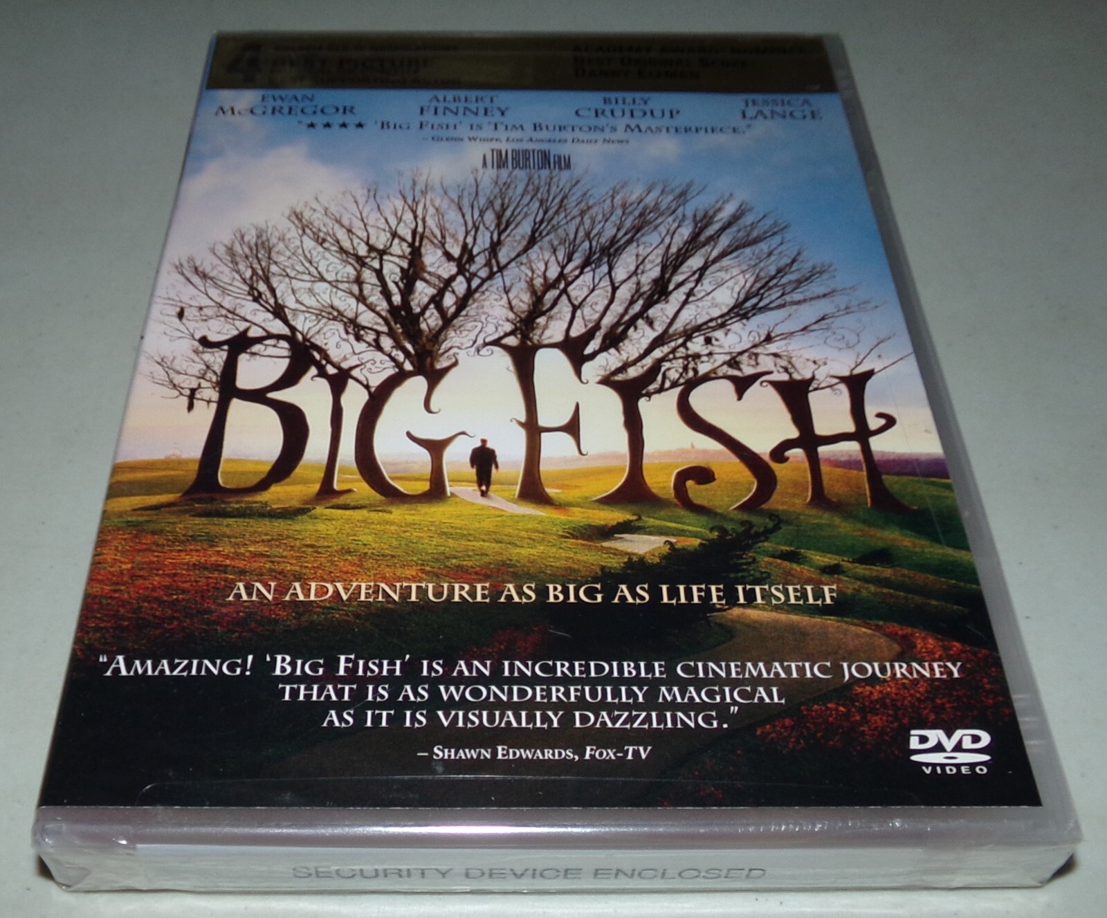 Big Fish (DVD, 2004, Widescreen) Ewan McGregor, Albert Finney, Jessica ...